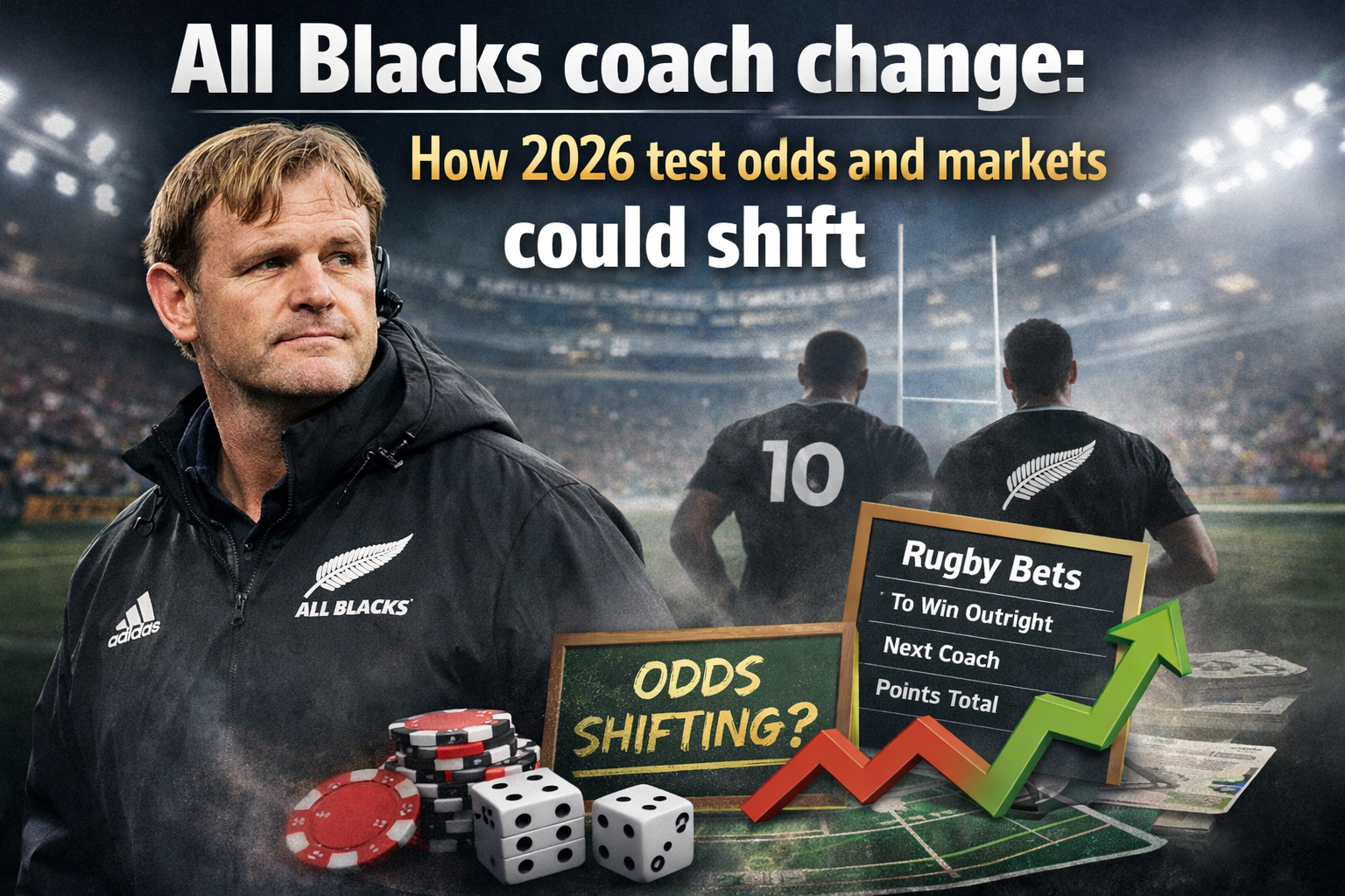 All Blacks coach change: what it means for 2026 betting odds